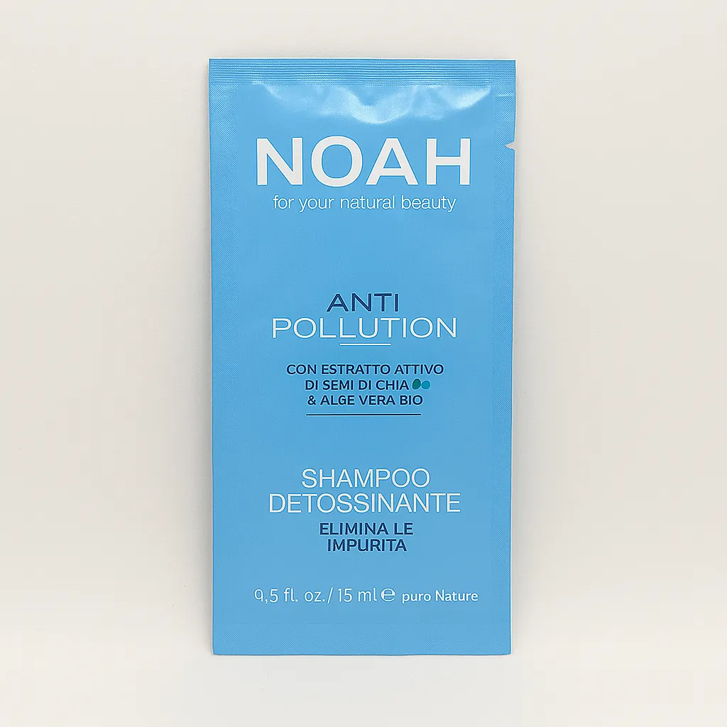 Muestra Noah Anti Pollution Shampoo Detossinante 15ml en Punto Curly