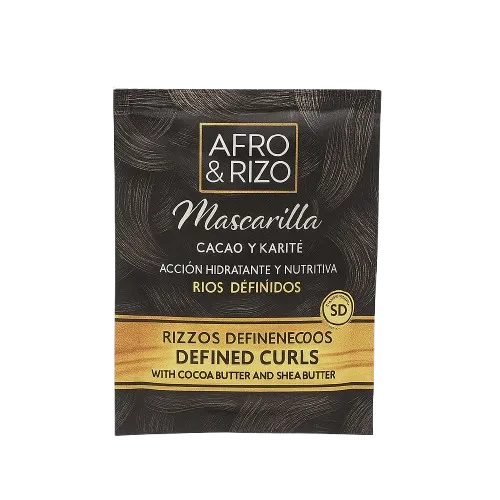 Muestra Afro and Rizo Mascarilla Cacao y Karité 25ml en Punto Curly